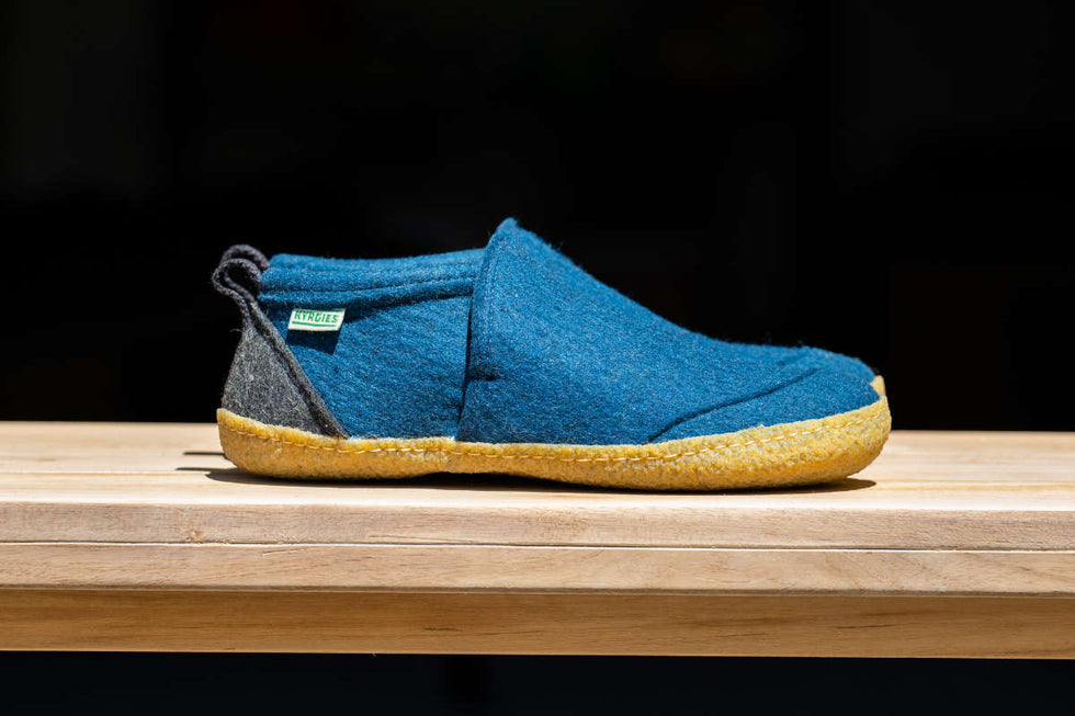 Indoor and Outdoor House Shoes with Rubber Soles – Kyrgies